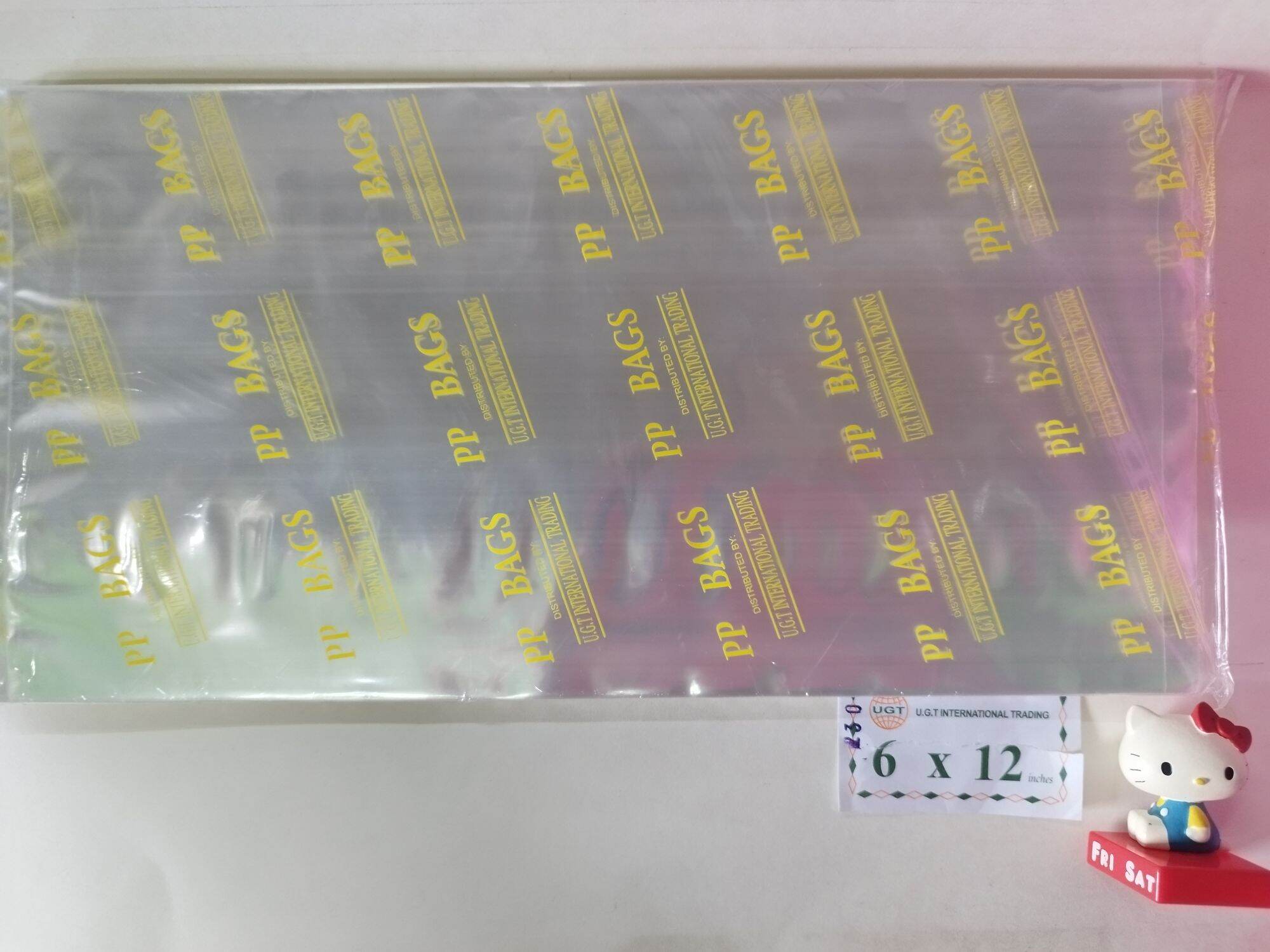 6X12 PP Plastic / Clear / Transparent (thick 002) 100pcs | Lazada PH