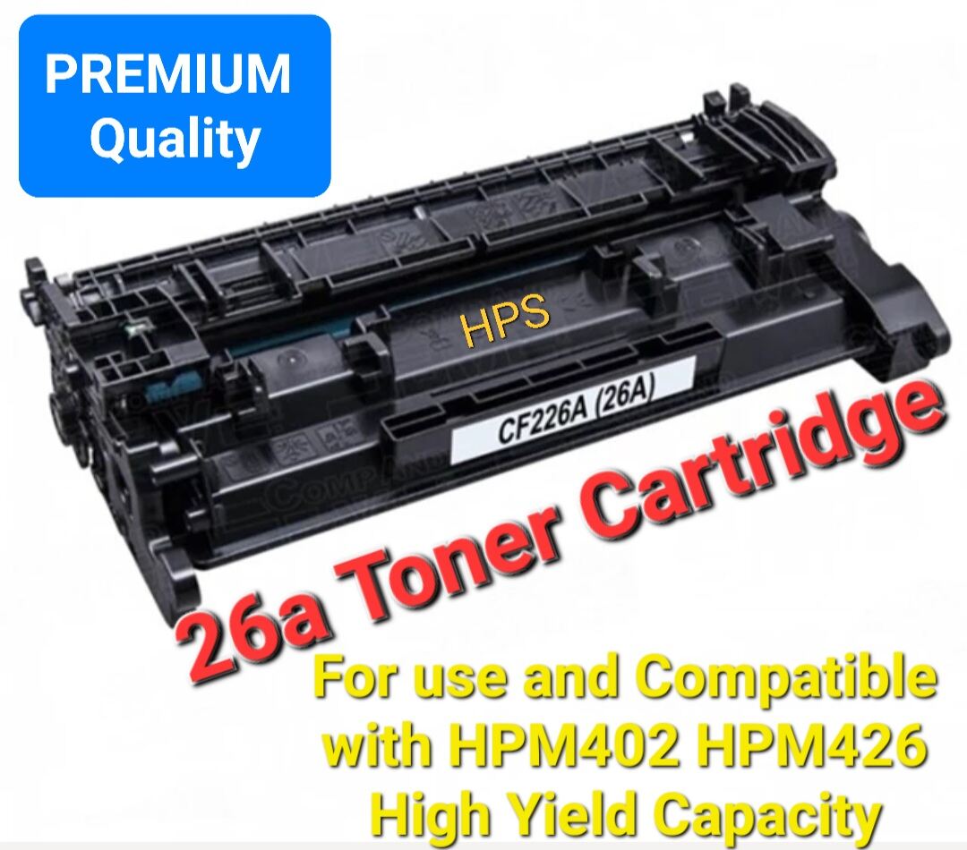 26a (CF226a) Toner Cartridge for Use and Compatible with HPM402 HPM426 ...