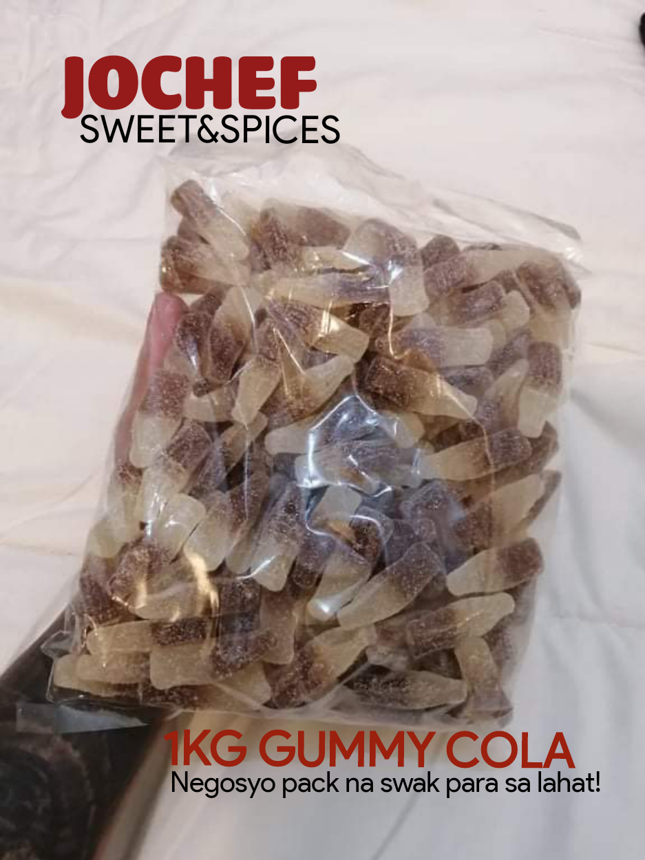 Gummy Cola (Negosyo pack) 160-200 pcs Gummy / Sweet /Candies / kutkutin ...