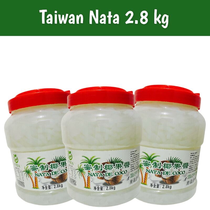 Nata De Coco 2.8 kg Coconut Jelly Sinkers / Toppings For Milk Tea And ...