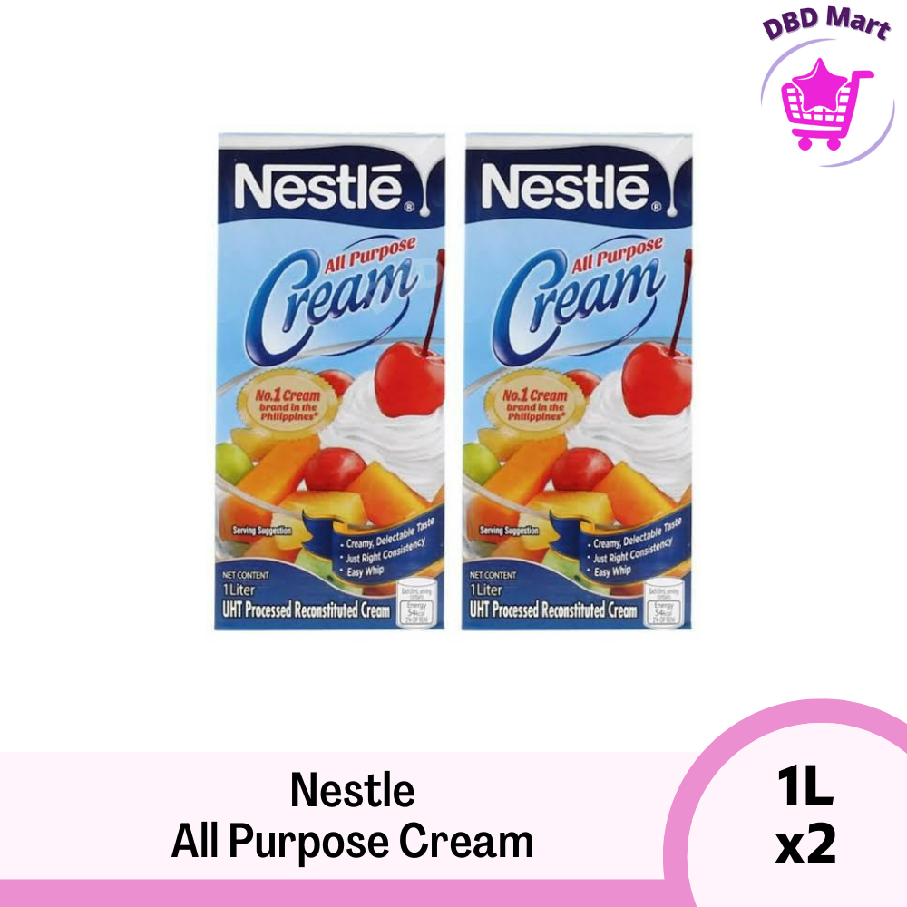 Nestle • All Purpose Cream 1L x2 | Lazada PH