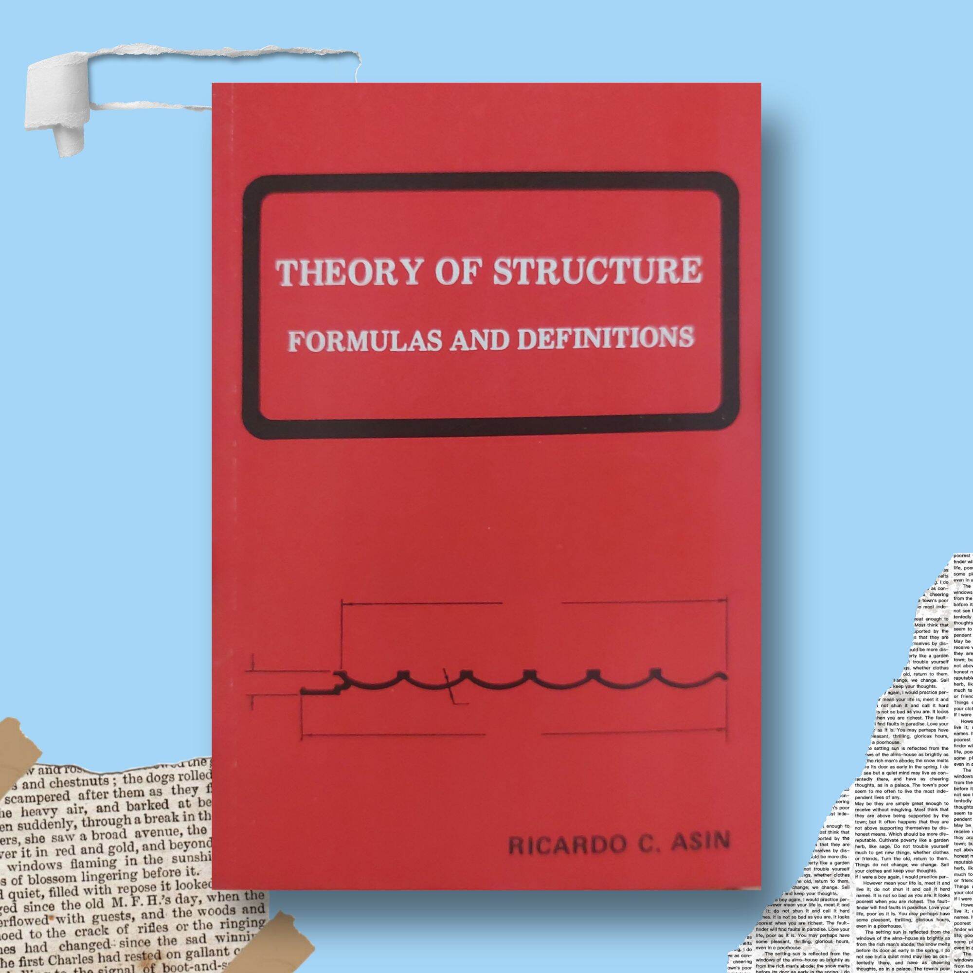 THEORY OFNSTRUCTURES FORMULAS AND DEFINITION - ASIN | Lazada PH