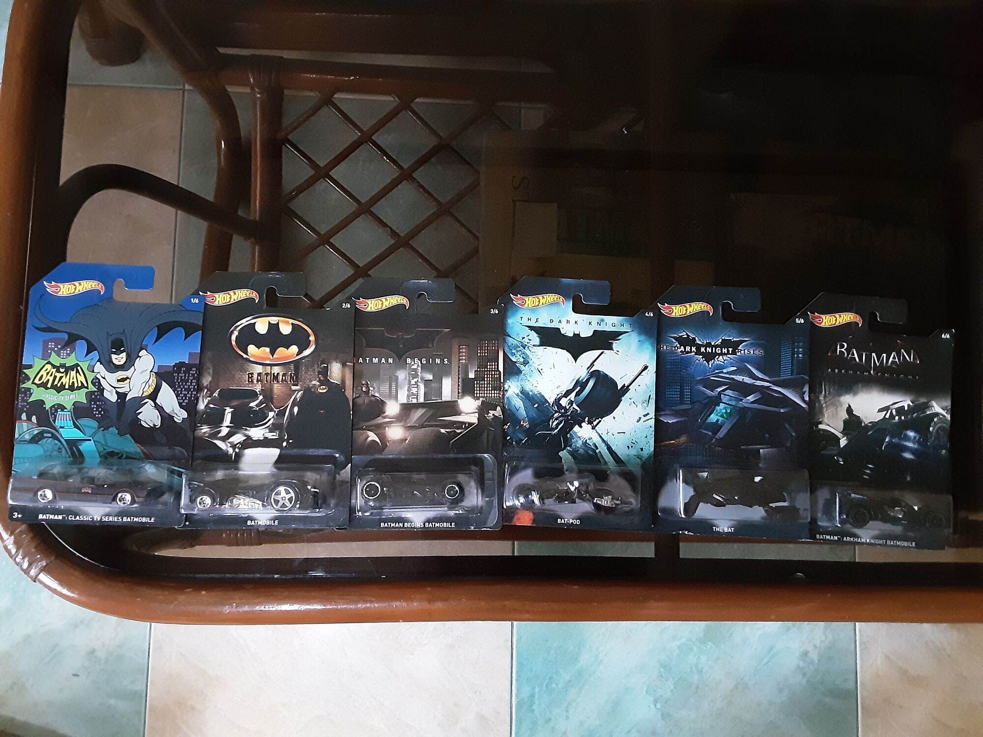 Batman - Hot Wheels Six Batmobile Collection | Lazada PH