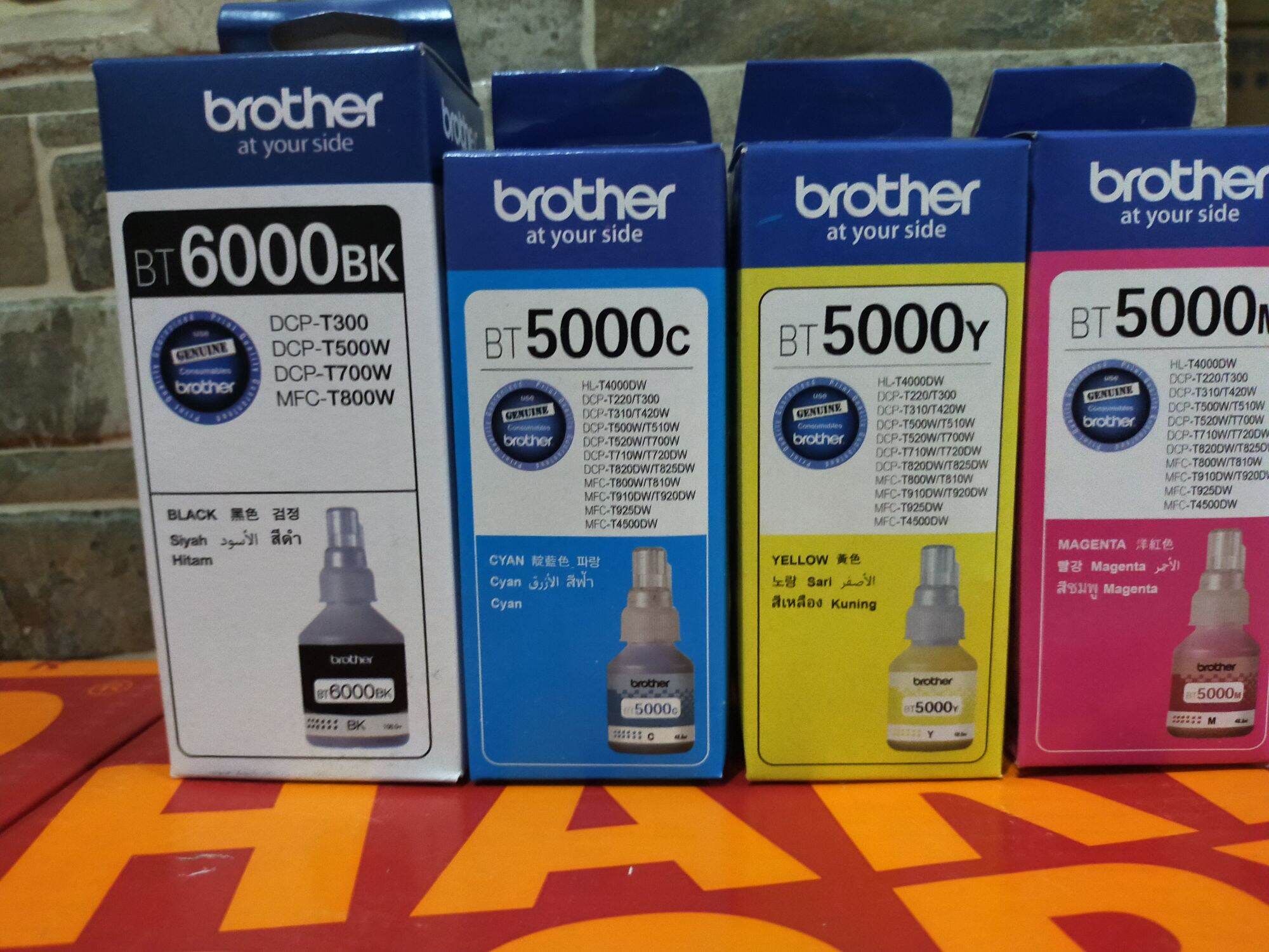 GENUINE INK BT6000&BT5000 4 COLORS | Lazada PH