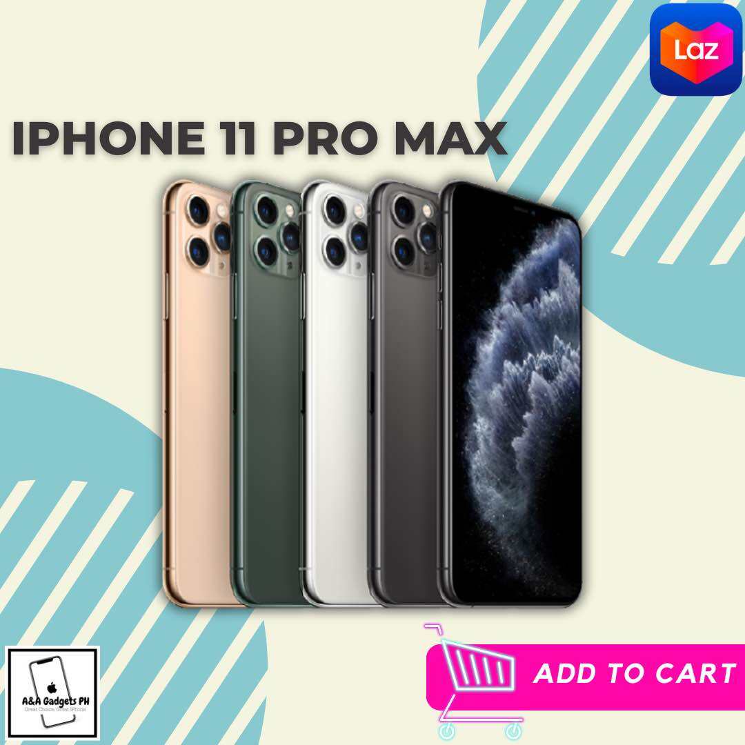 iP11 Pro Max 64gb,256gb,512gb Factory Unlocked Preloved 1 Yr Warranty