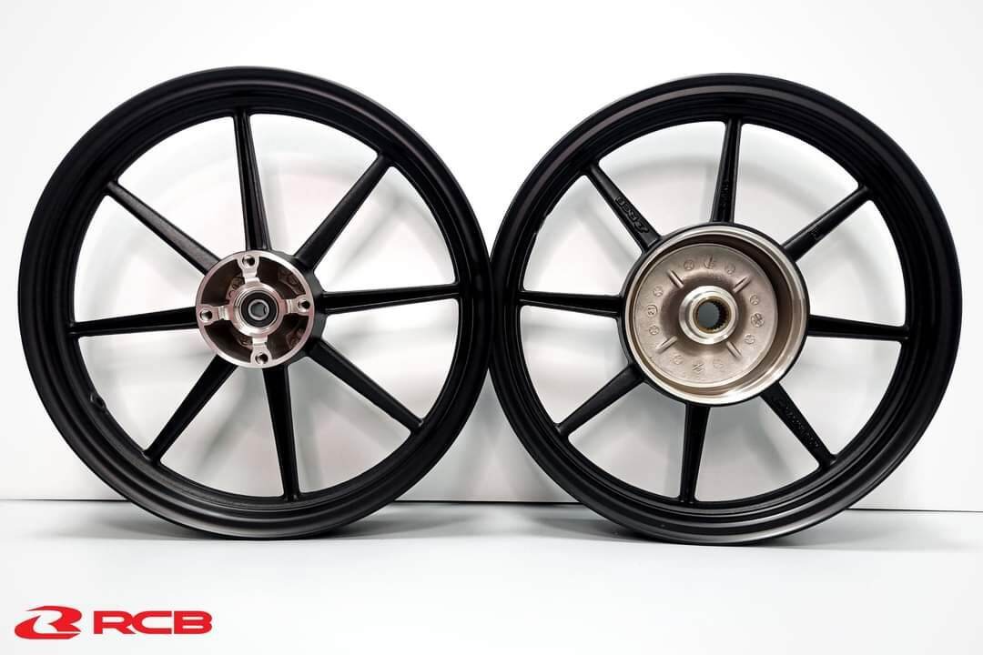 RCB MAGS RB8 8 SPOKES HONDA CLICK 125 i 185 FRONT 215 REAR SIZE 14 ...