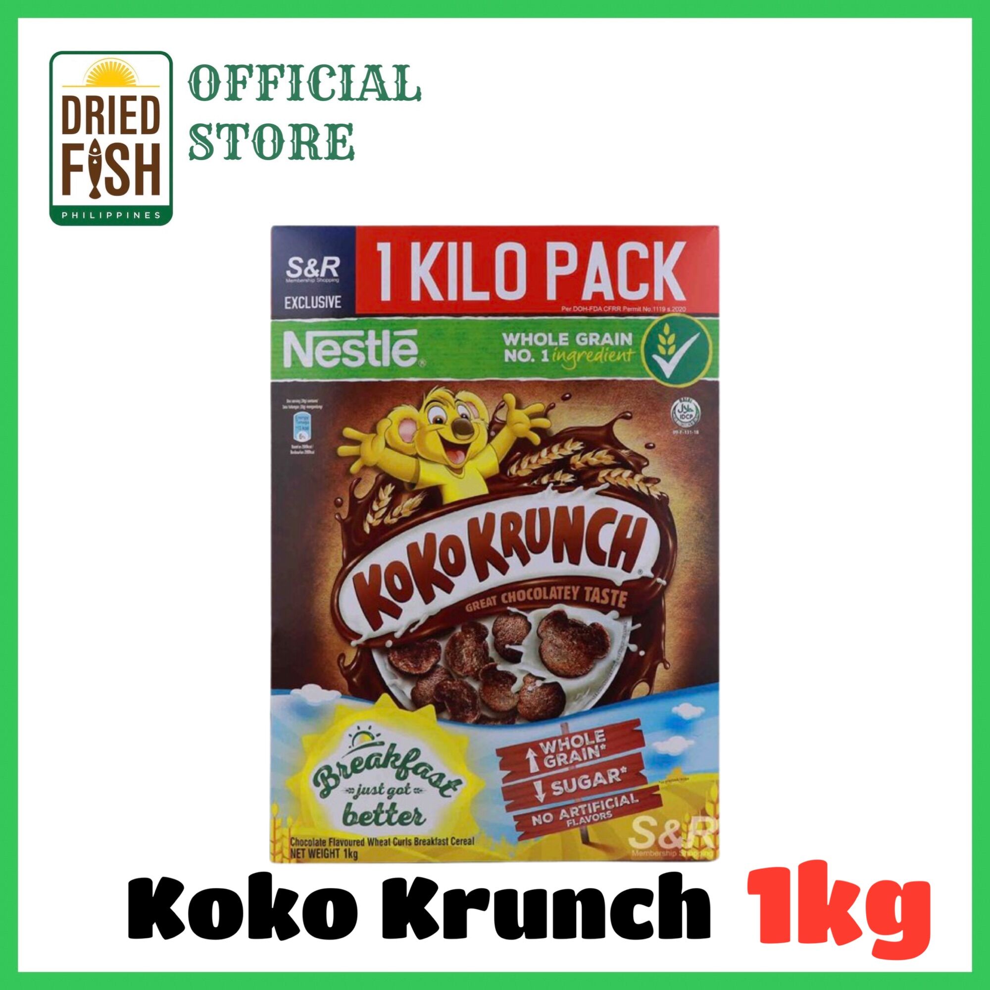 NESTLE Koko Krunch Whole Grain Breakfast Meal 1kg | Lazada PH