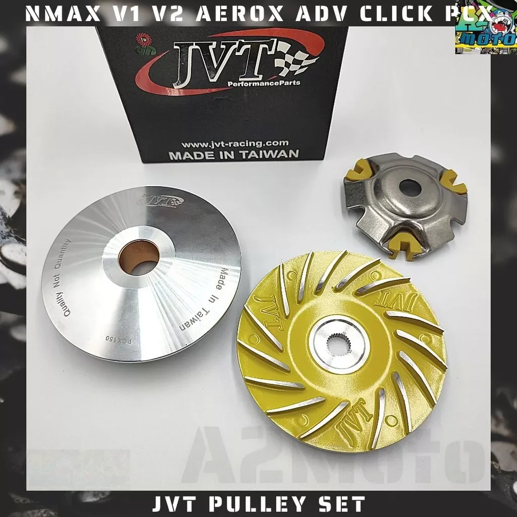 JVT Pulley SET Nmax V2 V1 Aerox V2 V1 Click v1 v2 v3 PCX ADV 150 160 ...