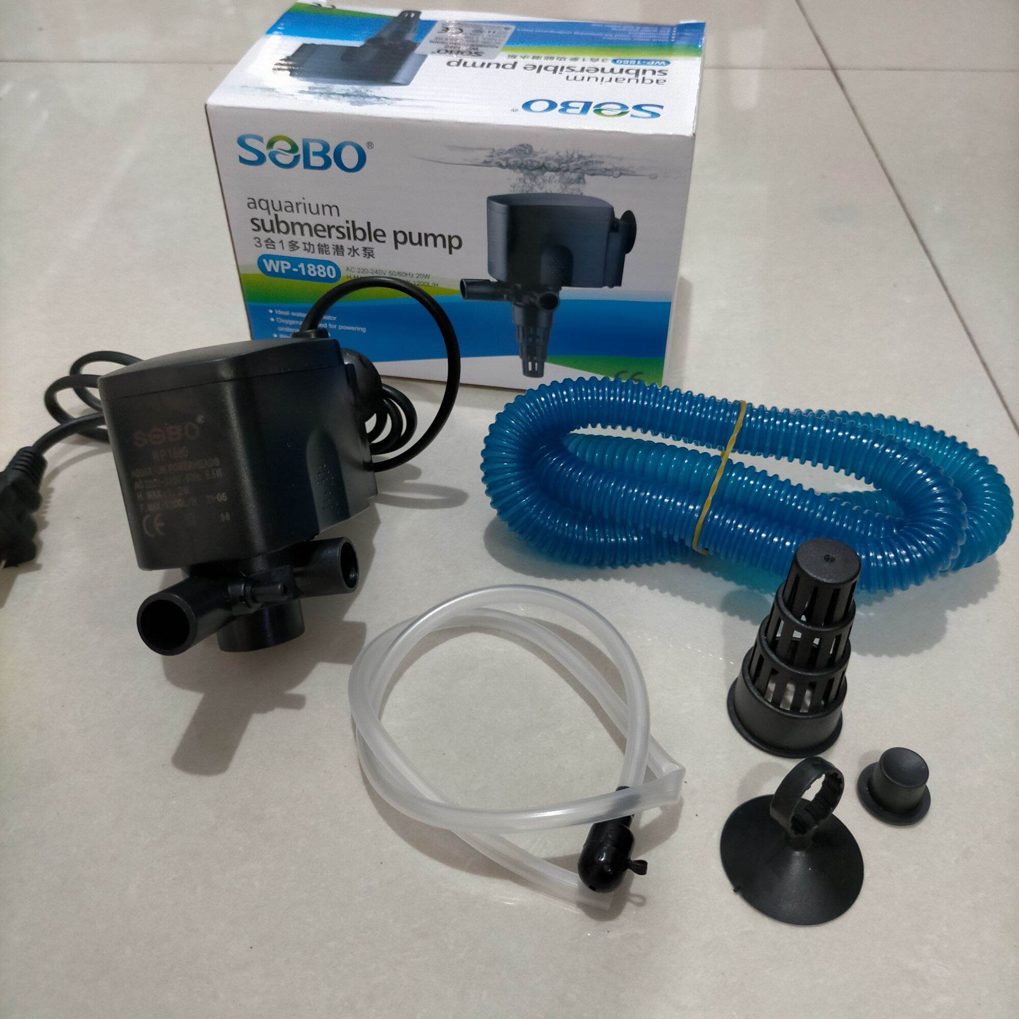 Sobo Wp-1880 8.5watts Submersible Pump | Lazada PH
