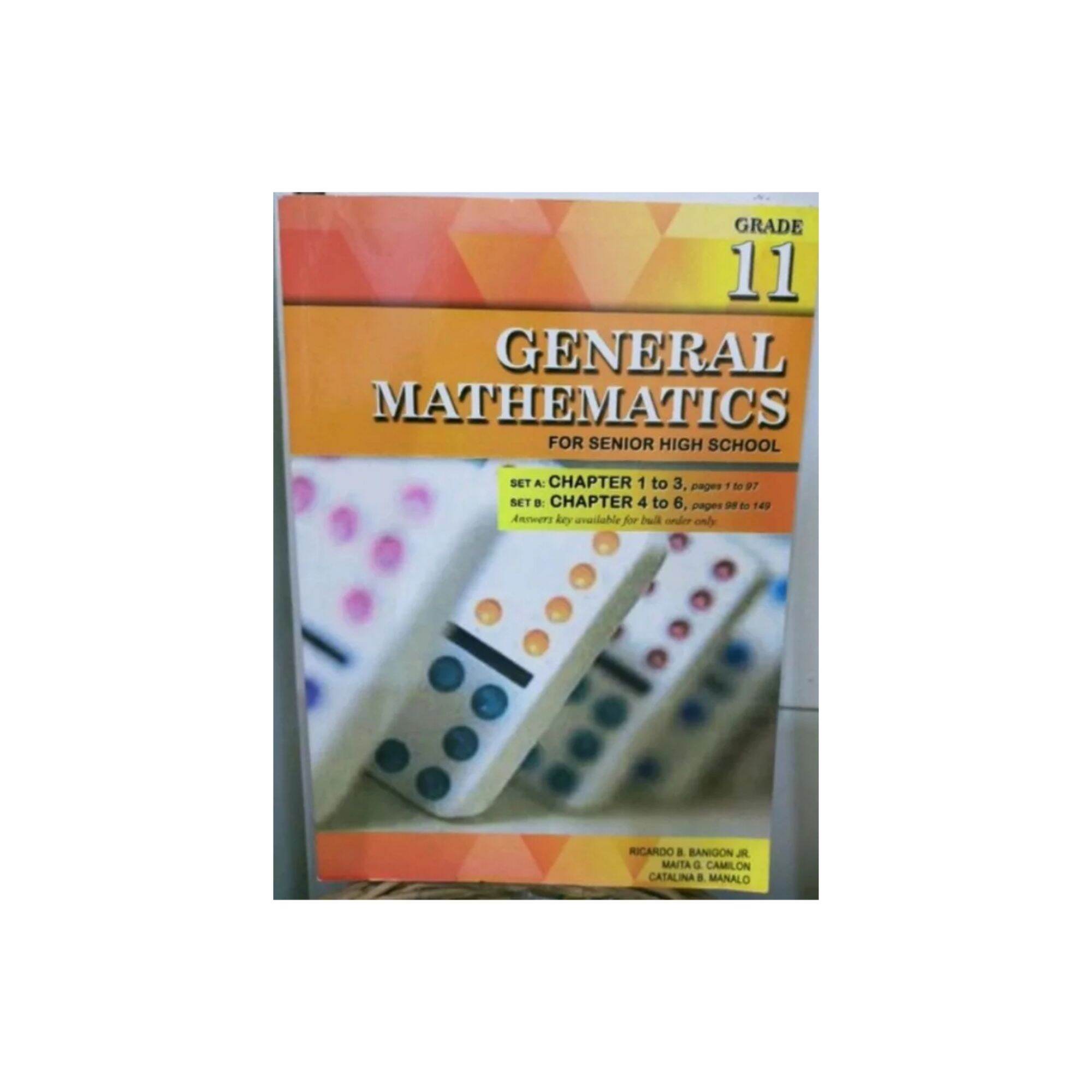General Mathematics Grade 11 | Lazada PH