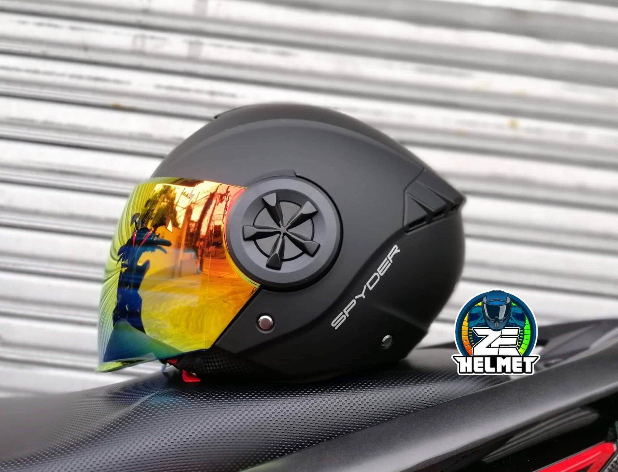 SPYDER REBOOT 2 MATTE BLACK FLASH RED VISOR | Lazada PH