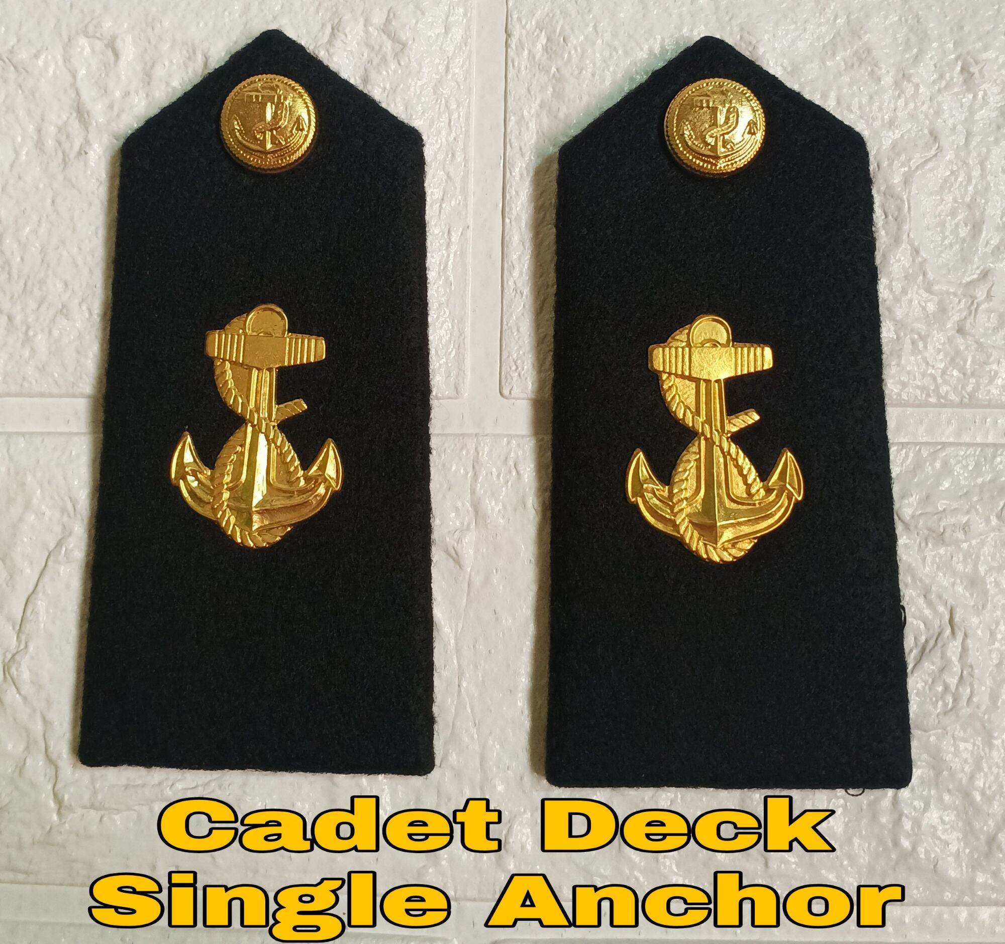 1PAIR SHOULDER BOARD FOR SEAMAN DECK AND ENGINE DEPARTMENT OFFICERS ...