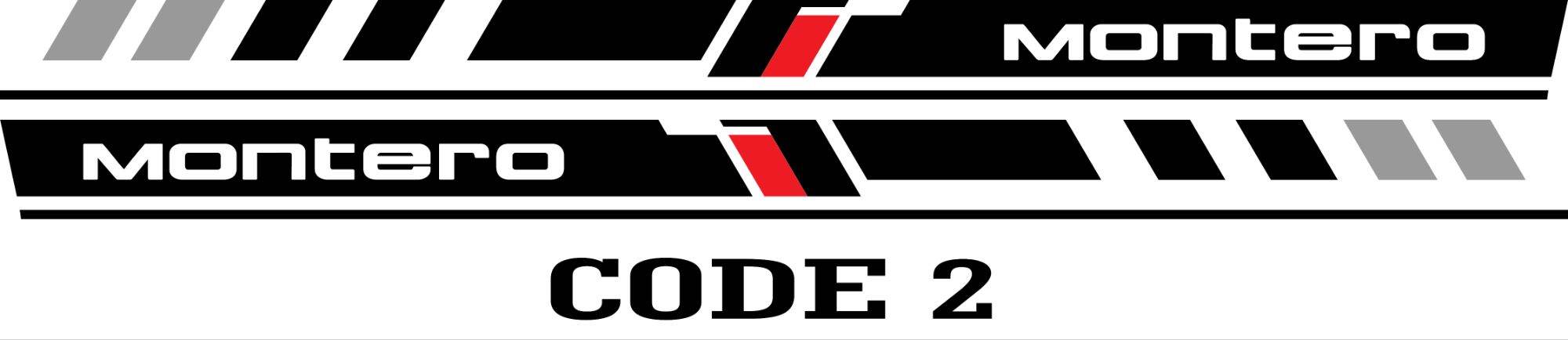 mitsubishi montero car sticker decals | Lazada PH