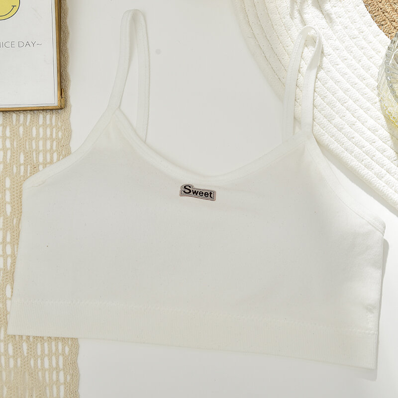 Girls Underwear Development Period Girls Vest Inner Wear No Steel Ring ...