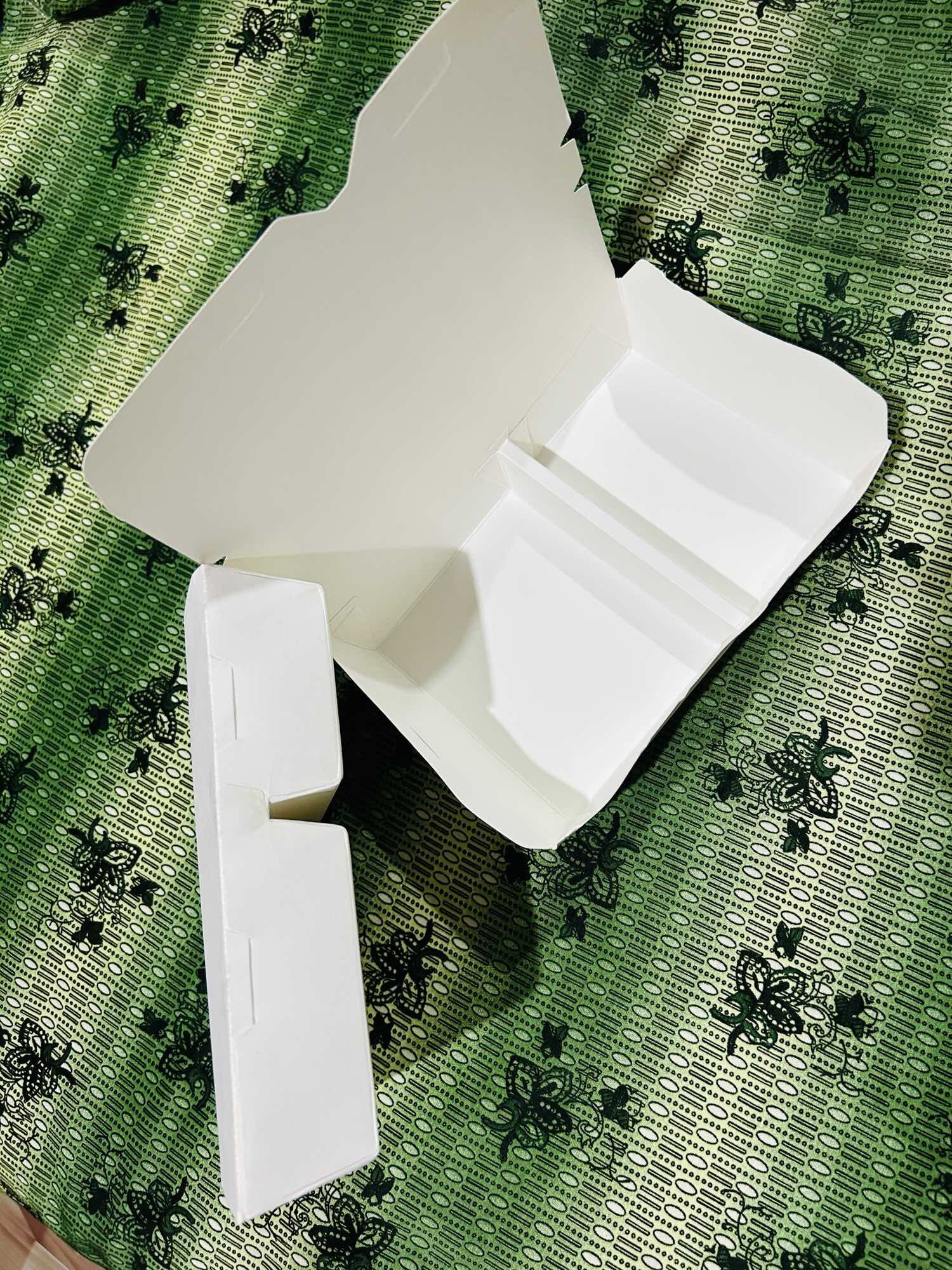 LB2 Paper Meal Box 2 Division / 50 pcs | Lazada PH