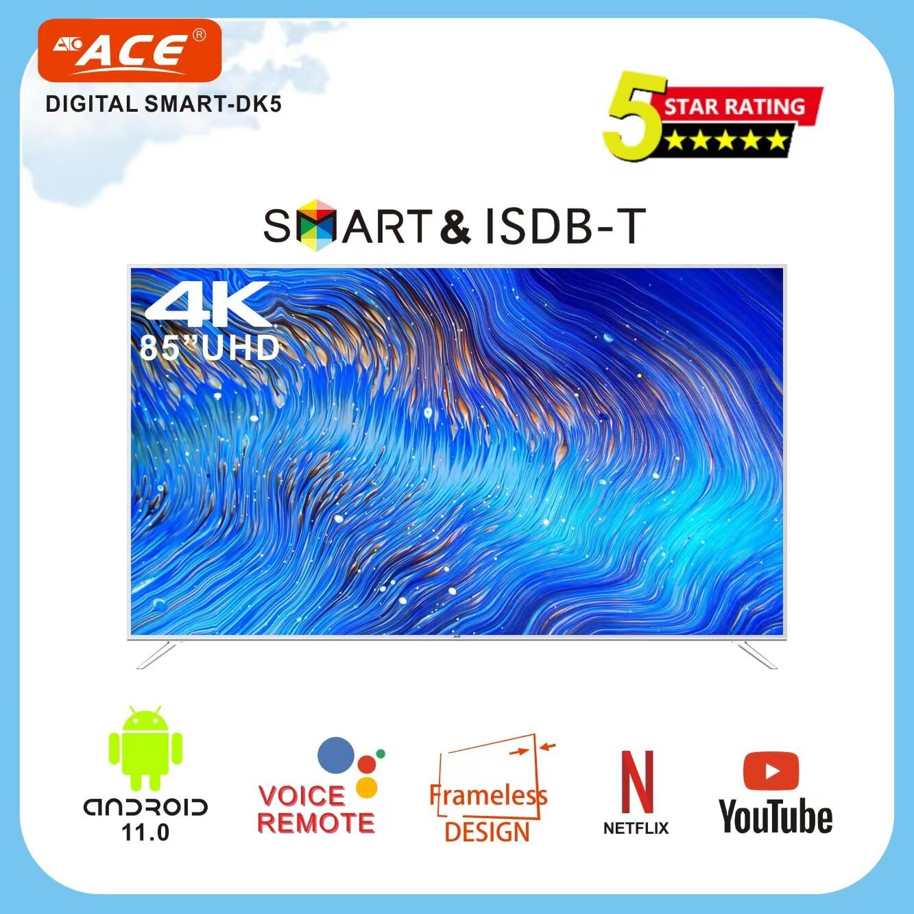 ACE 85" Smart Digital DK5L LED-908 | Lazada PH