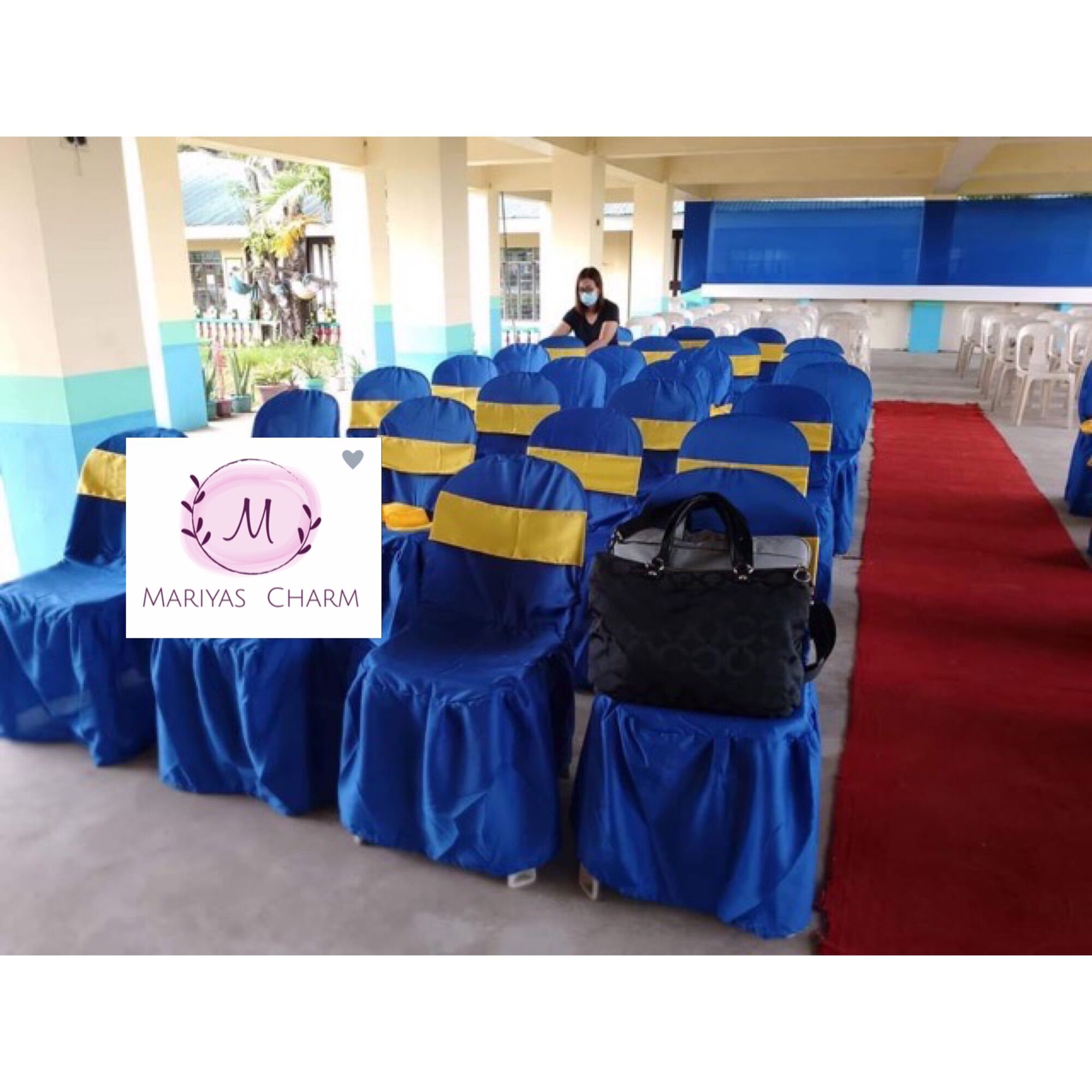 Monoblock Chair Cover | Standard Size: Good for all Events | Lazada PH