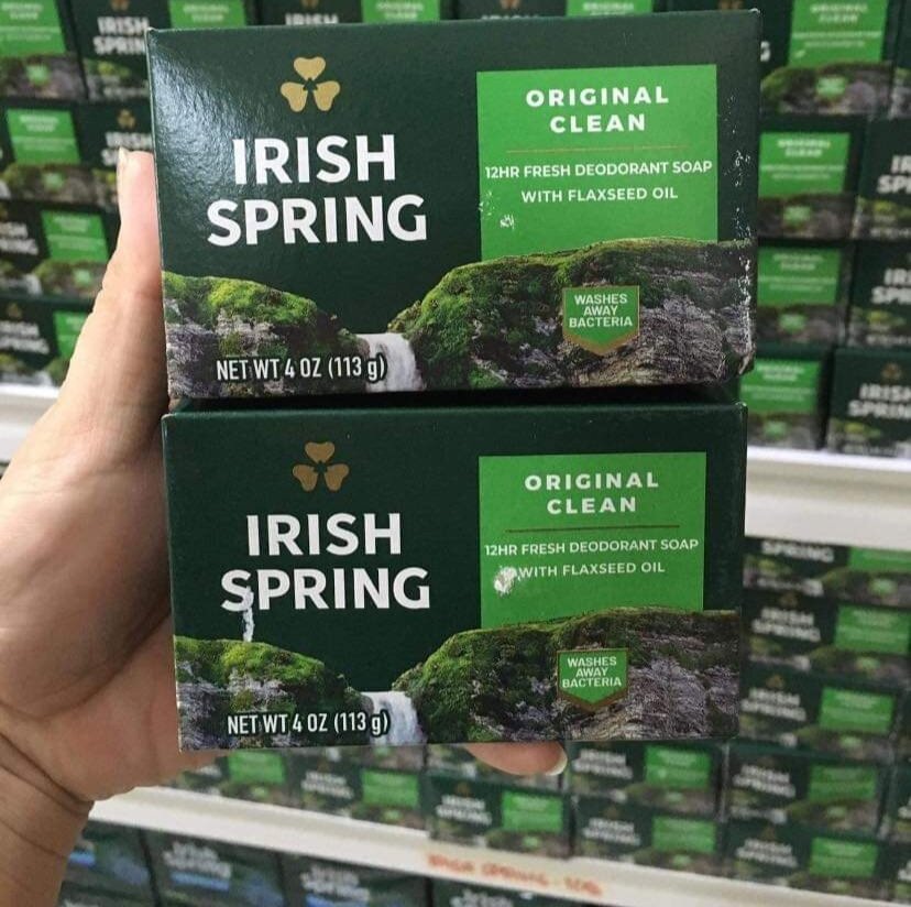 Irish spring antibacterial bath soap buy 1 take 1 original scent ...