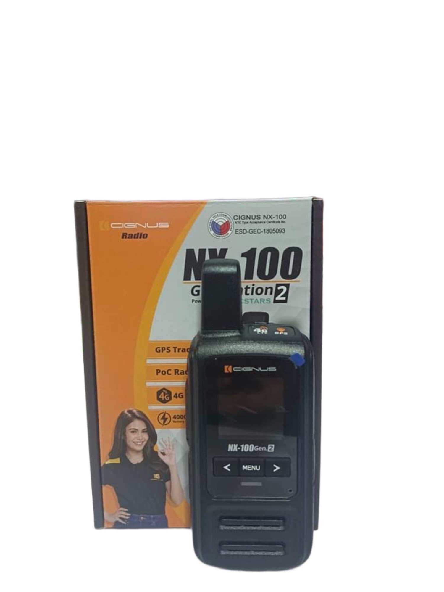 NEW CIGNUS NX100 Gen.2 Poc 4G LTE Network Radio Dualsim | Lazada PH