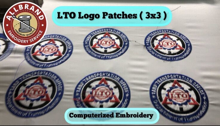 LTO Logo Patches ( 3x3 ) Computerized Embroidery | Lazada PH