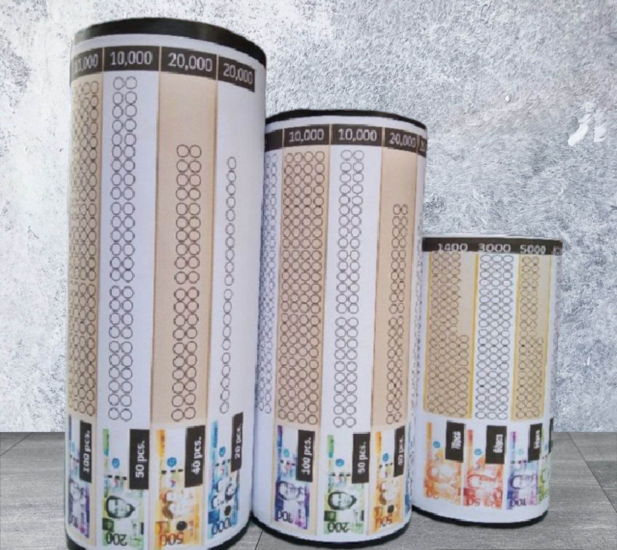 Alkansya IPON Challenge Black Label Design 76K Challenge Peso Sense ...