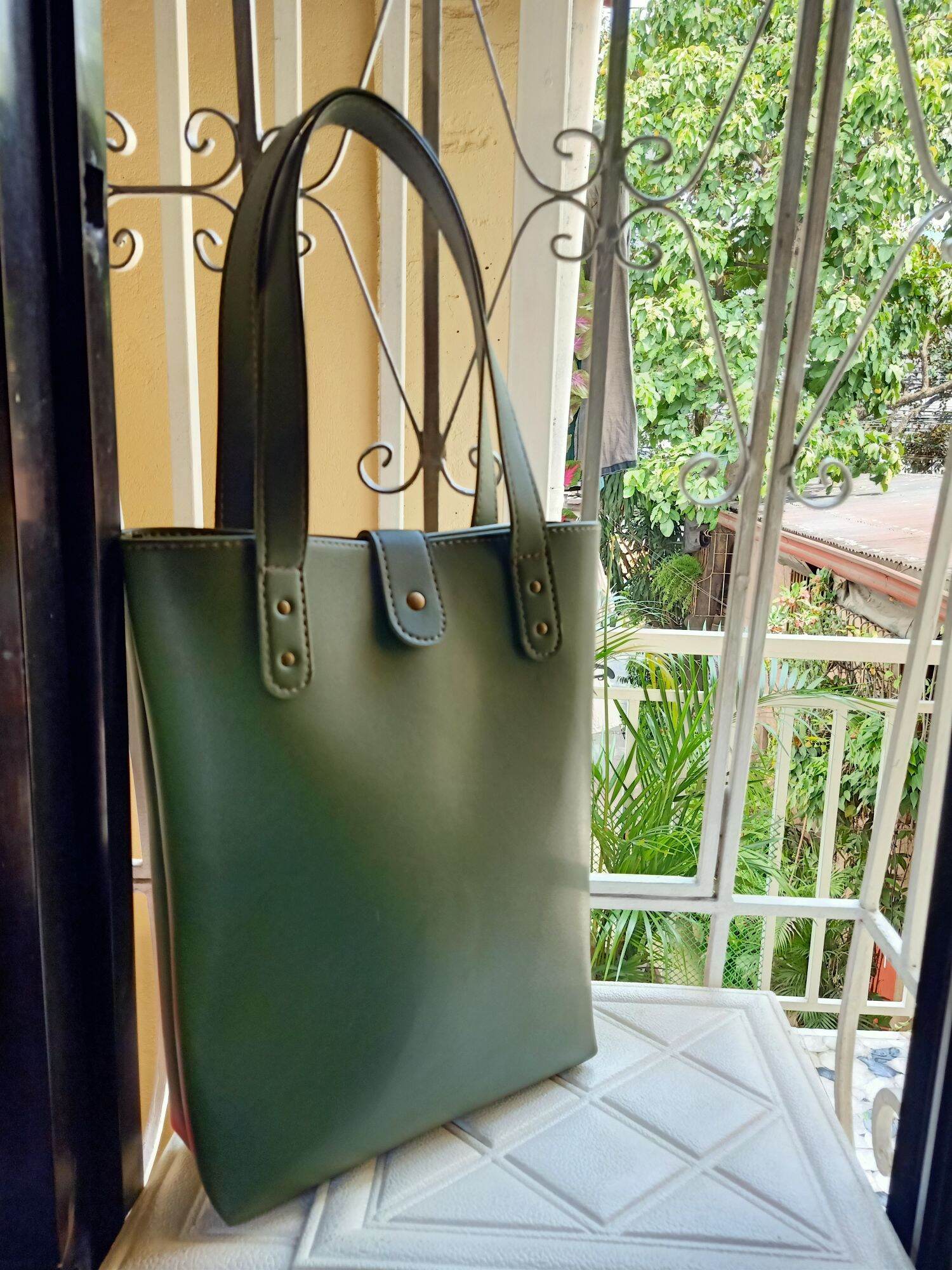 Marikina Made CROC LEATHER TEXTURE Tote Bags Loptop Bags for Men and ...