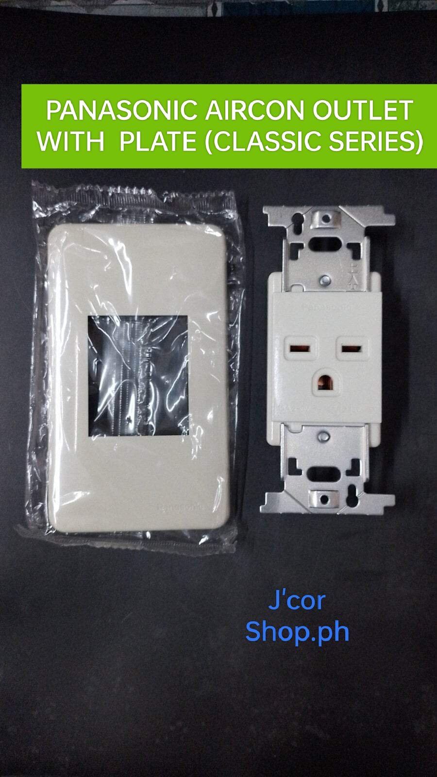PANASONIC AIRCON OUTLET WITH PLATE (CLASSIC SERIES) SET | Lazada PH