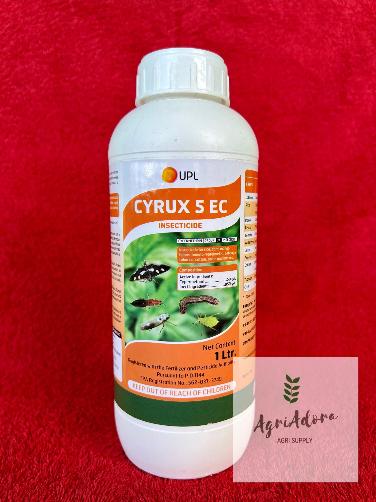 Cyrux 5 EC 1 Liter Cypermethrin (UPL) | Lazada PH