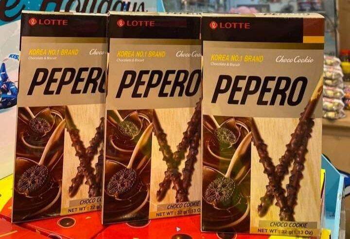 Lotte Peppero white cookies / Funzels / almond / choco cookie / Corn ...