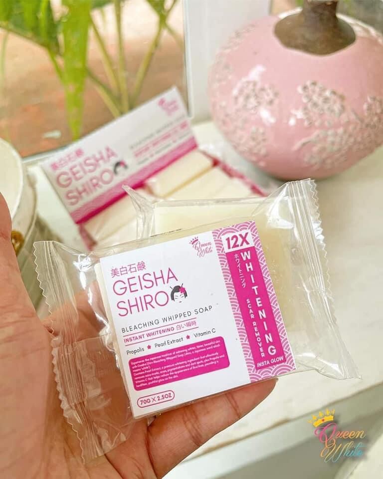Queen White Geisha Shiro Bleaching Whipped Soap | Lazada PH