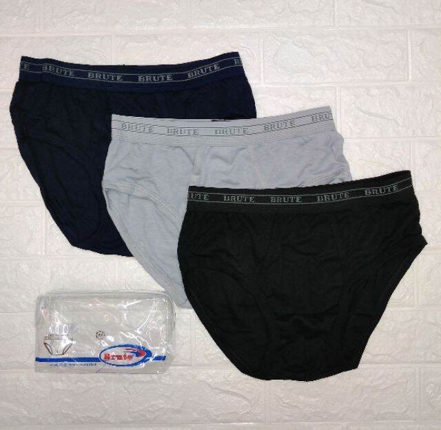 Original Brute Men's Underwear Brief 3 in 1 | Lazada PH