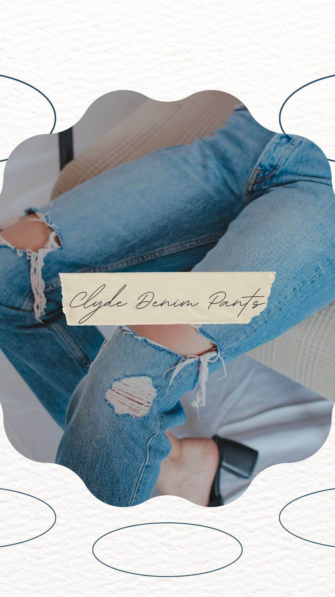 Shop online with Clyde Denim Pants now! Visit Clyde Denim Pants on Lazada.
