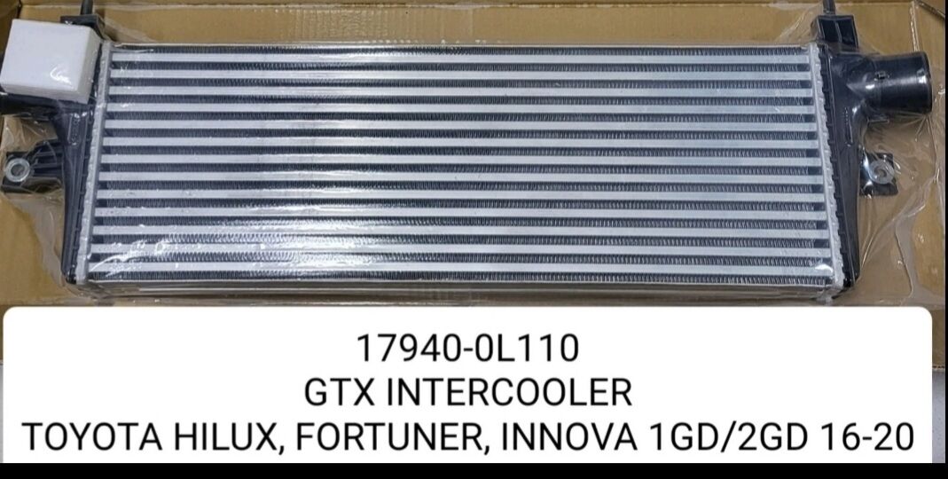 Intercooler Toyota Hilux,Fortuner,Innova 1GD/2GD (2016-2020) | Lazada PH