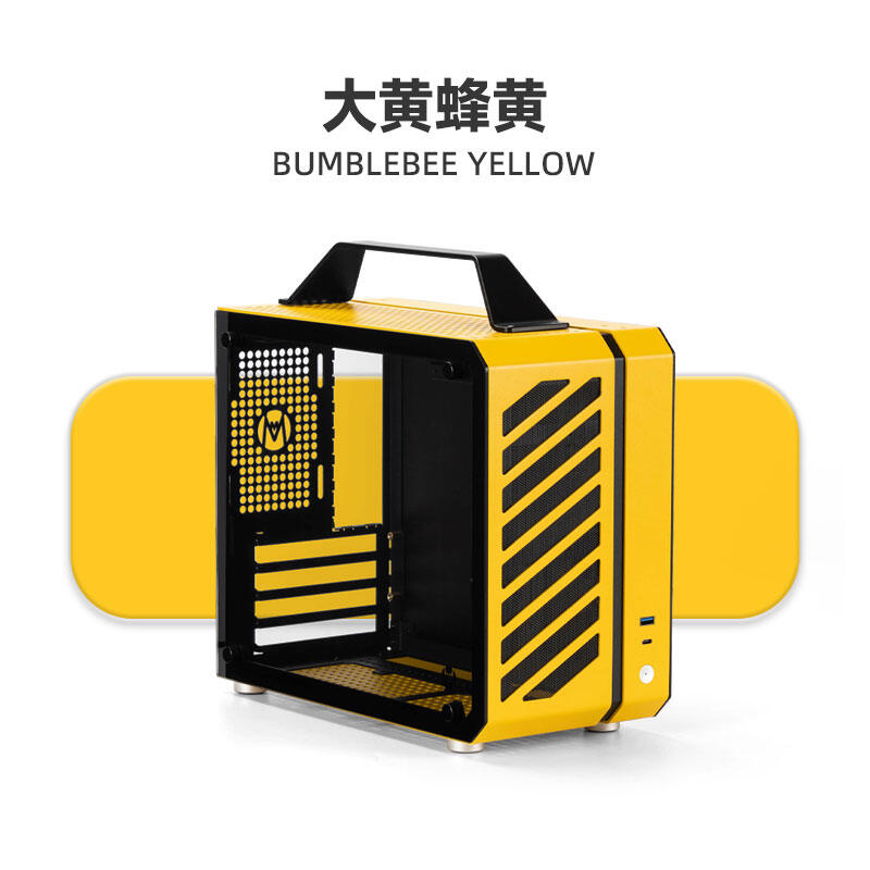 Mechanical Master C26 Sonic Portable Side Transparent MATX Desktop ITX ...