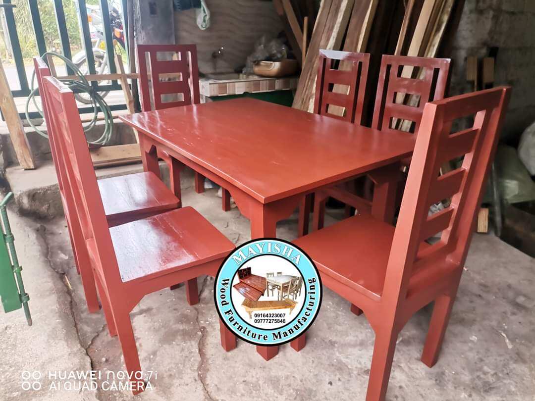 6 seater dinning table and chair | Lazada PH