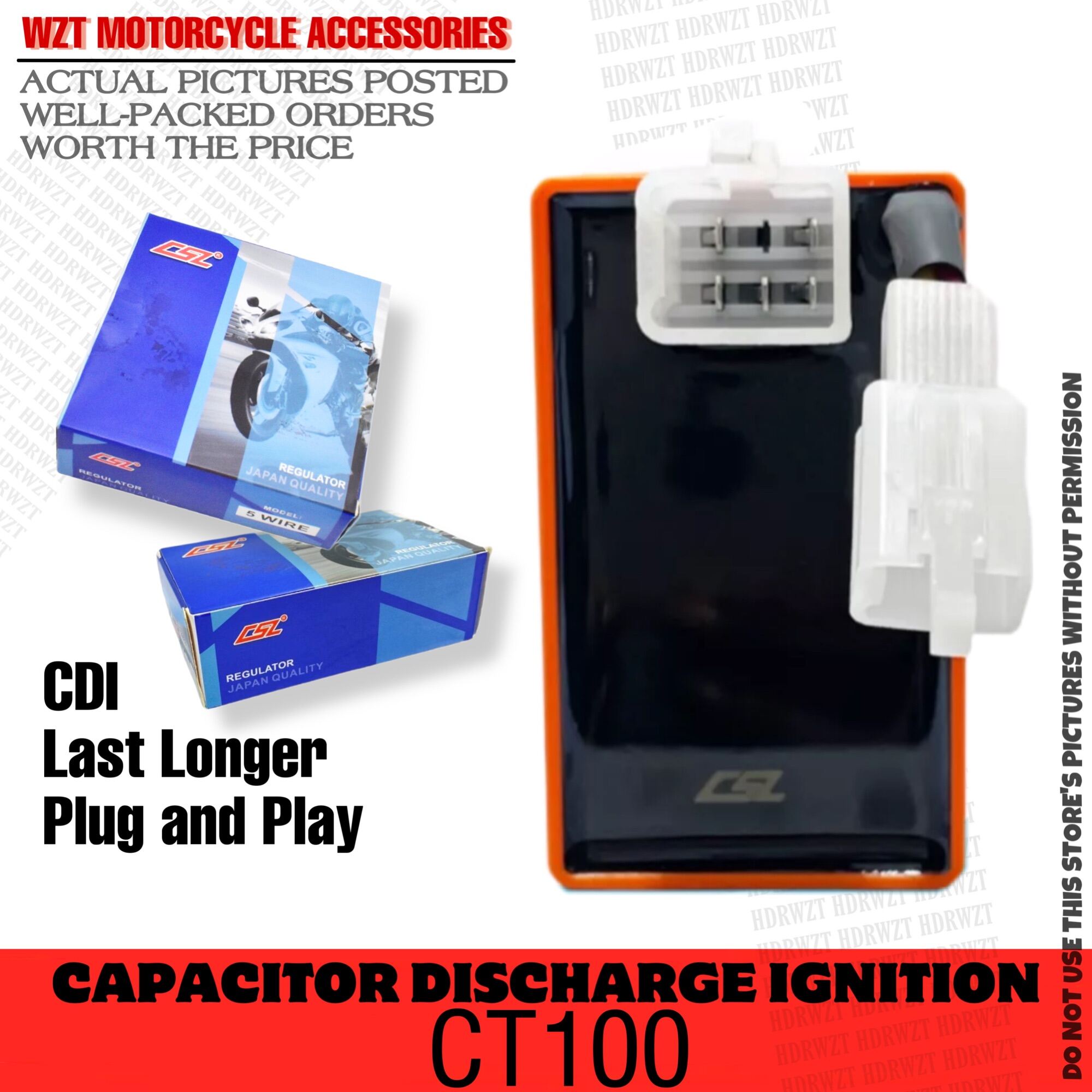 CSL KAWASAKI BAJAJ CT100 /CT 100 CDI Capacity Discharge Ignition ...