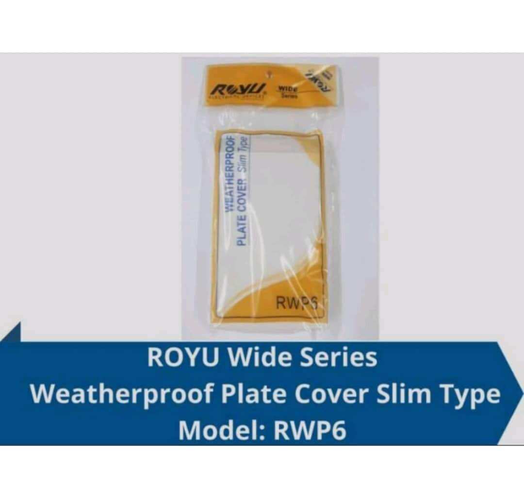 royu wide series weatherproof cover plate | Lazada PH