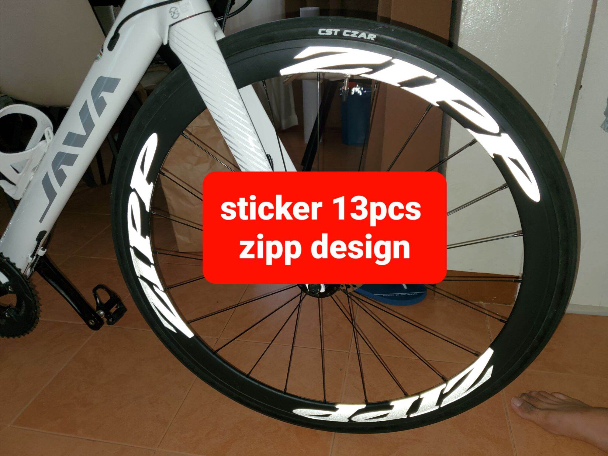zipp rim sticker 13pcs | Lazada PH