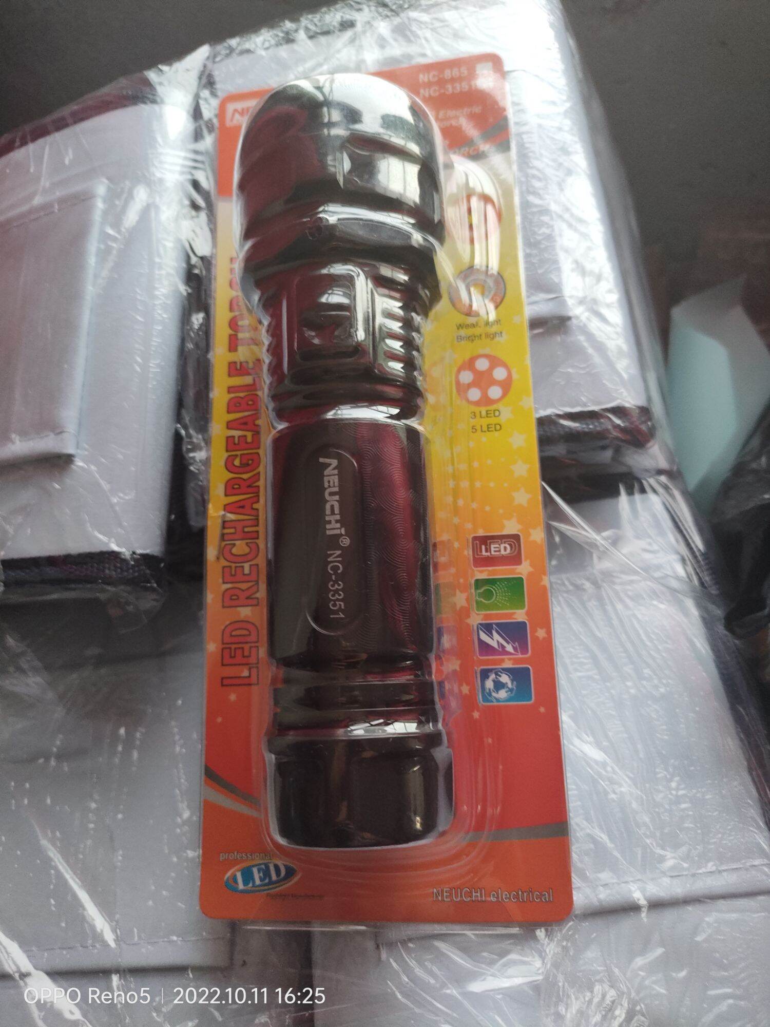 flashlight with holder for security guard | Lazada PH