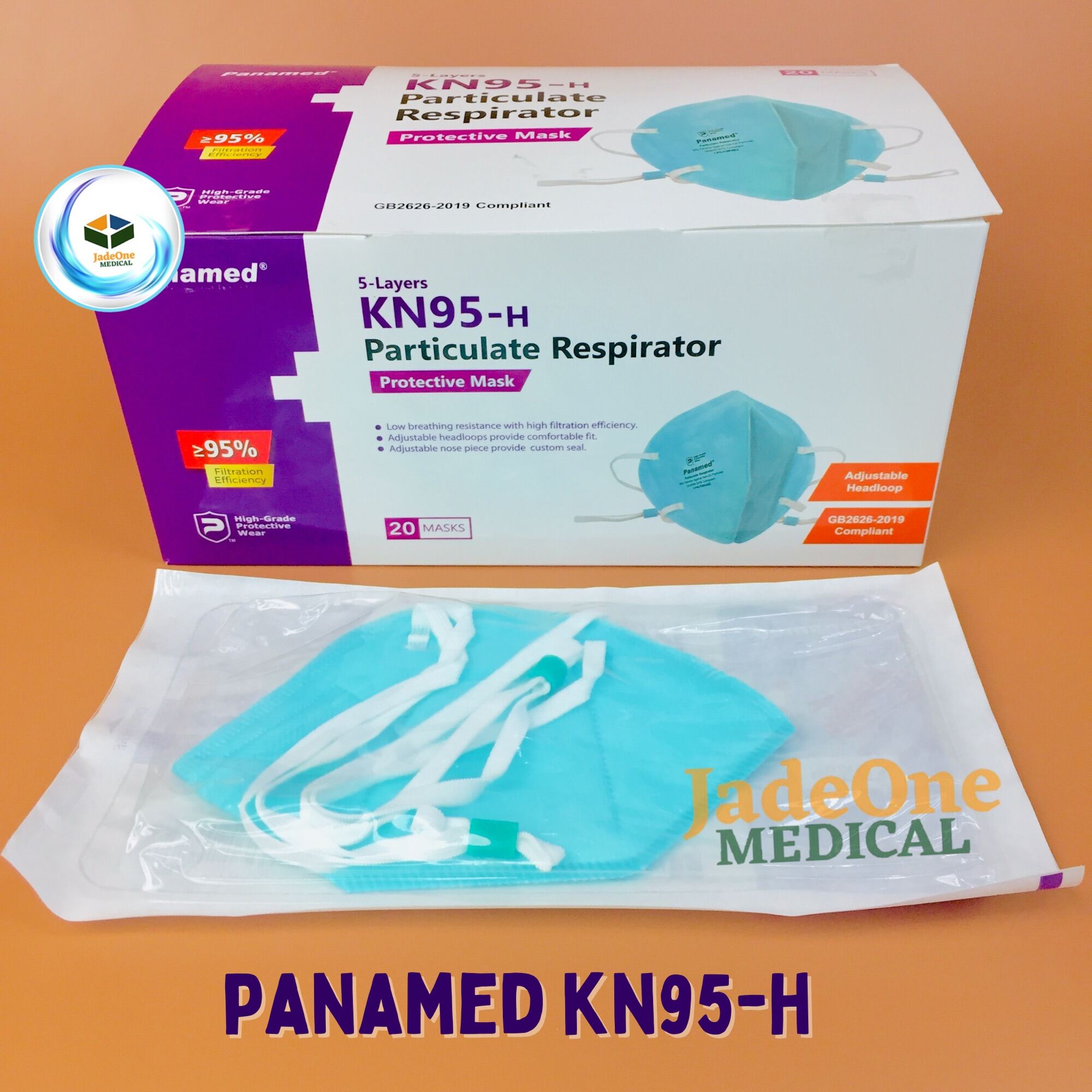 PANAMED KN95-w Face Mask | Per Box | Lazada PH