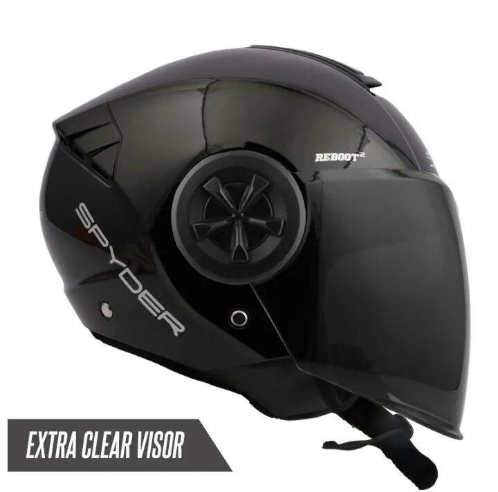 SPYDER Reboot 2 Plain Colors + Free Extra Clear Visor | Lazada PH