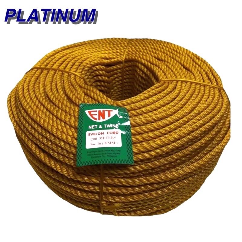 Per Mtr | ENT Nylon PE Rope | Tali Lubid Evelon Polyethylene Cord 7mm ...