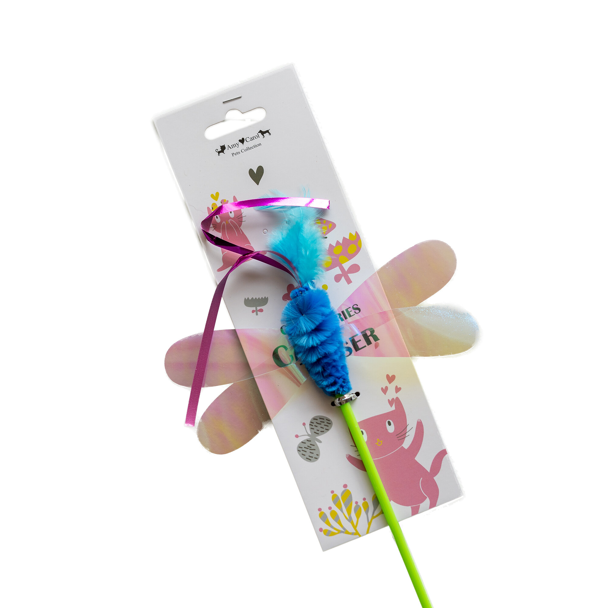 [New Store] Amycarol Pastoral Cat Teaser Feather Bell Insect Series ...