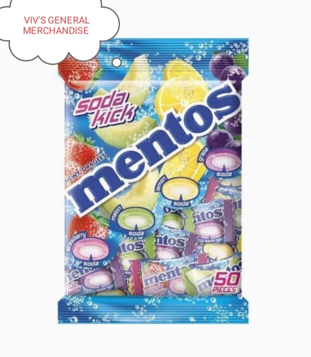 Mentos ( new mix soda kick ) 50 pçs. / 135g | Lazada PH