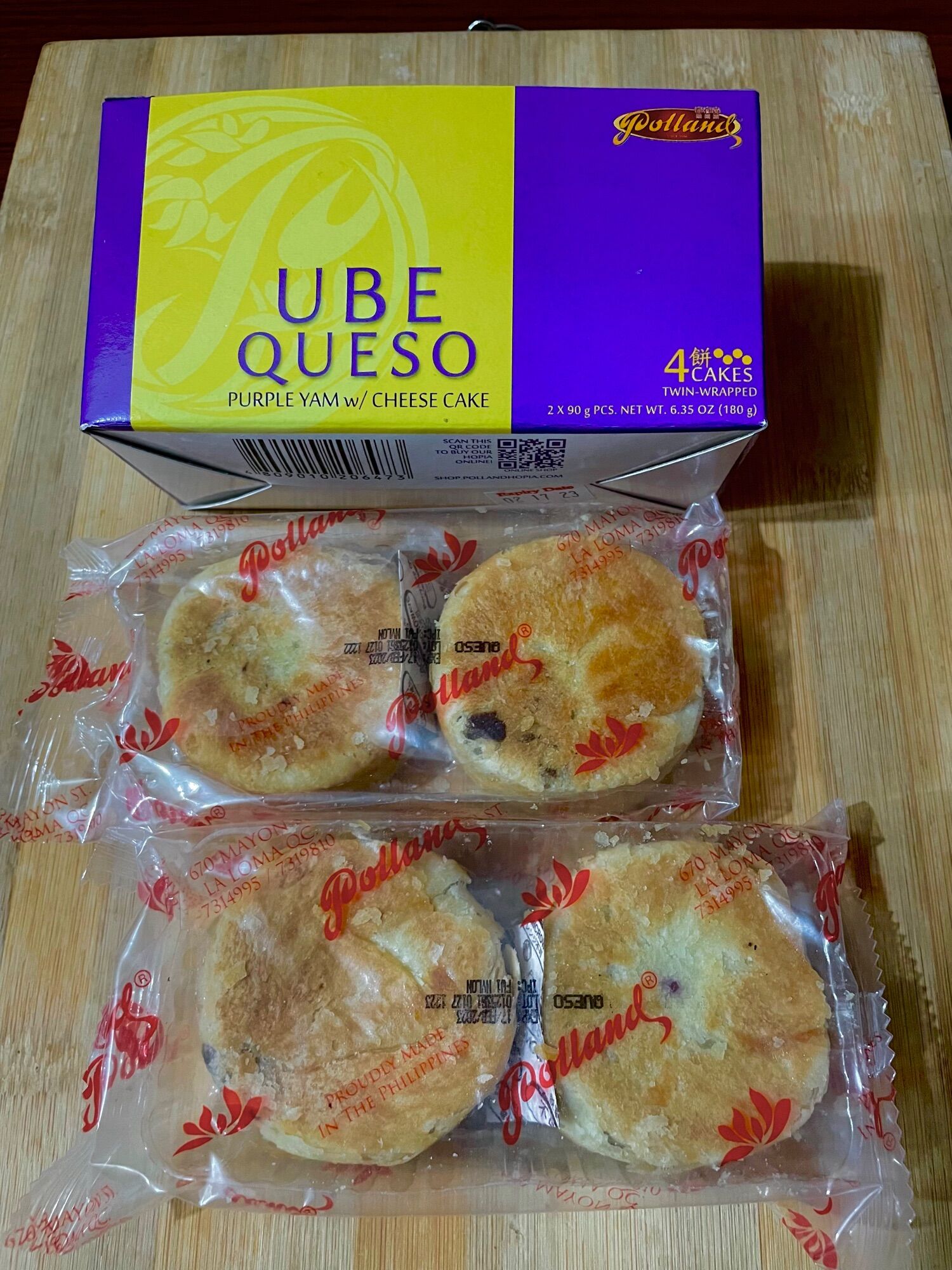 Polland Hopia Ube Queso | Lazada PH