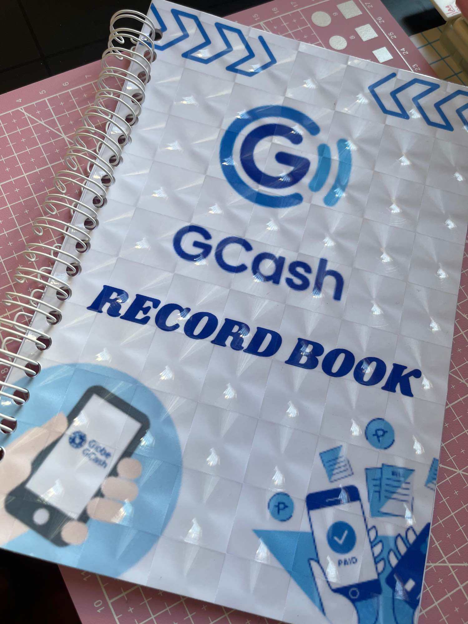 Gcash record book with 3d photo top | Lazada PH