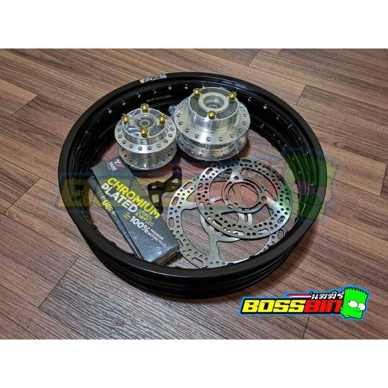 Budgetmeal Rimset Raider150 Carb/fi Lightened disc / Alloy Rims ...