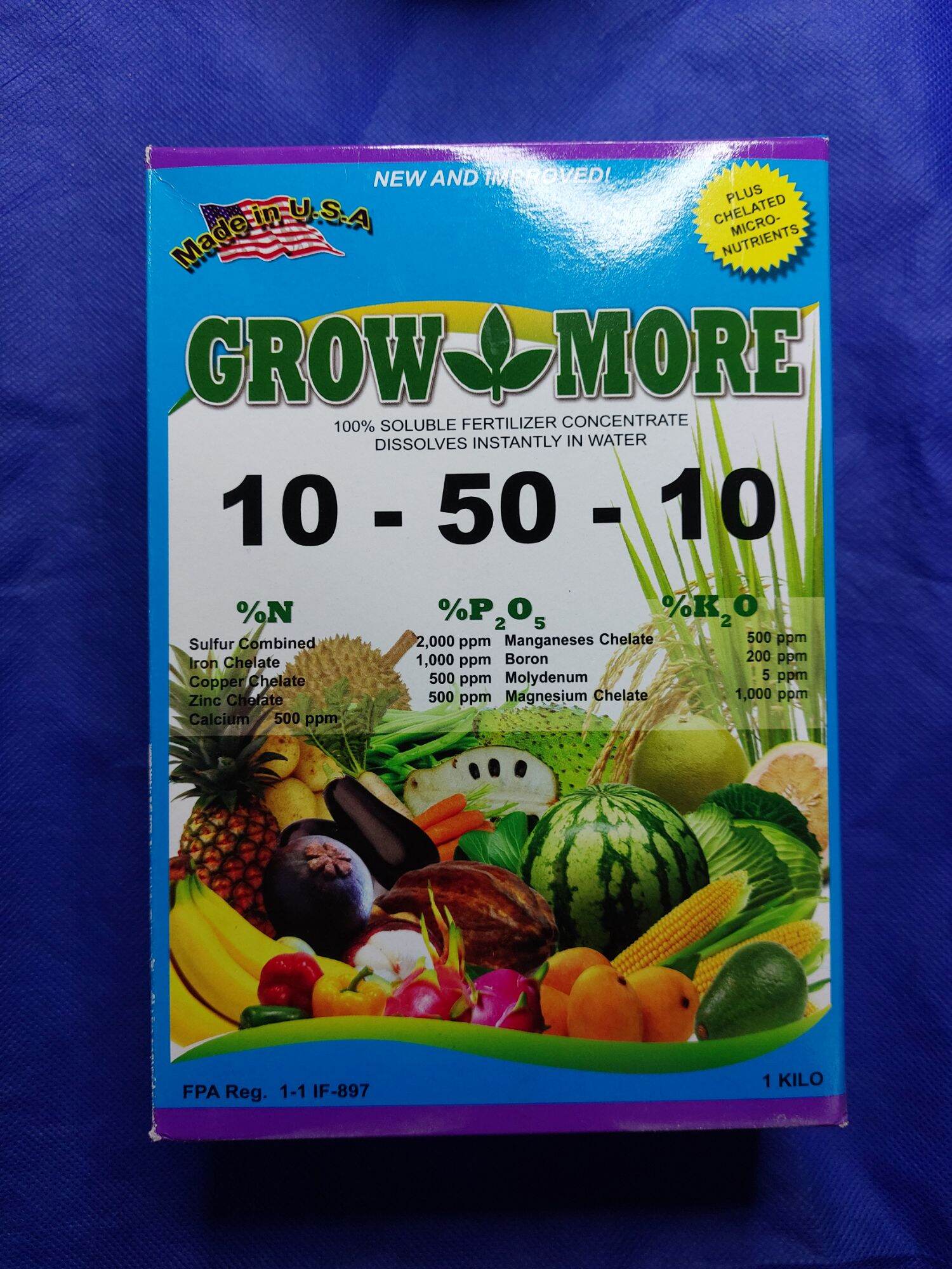 Growmore 10-50-10 NPK (1 KILO) FOLIAR | Lazada PH