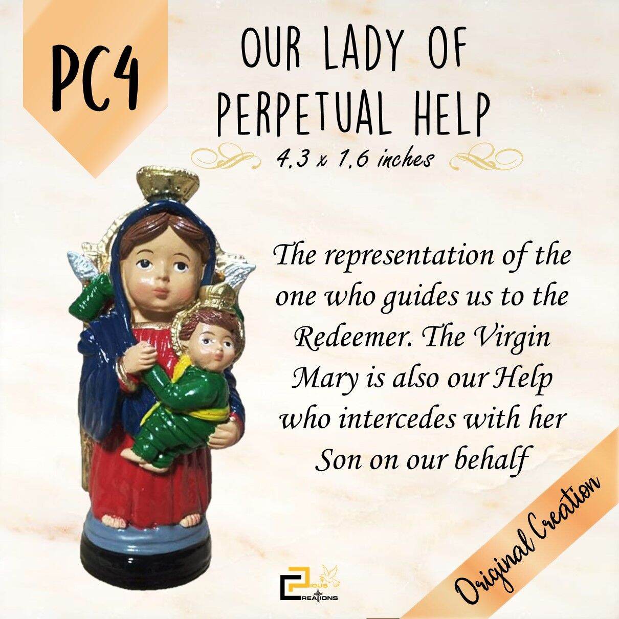 Chibi Mary - Our Lady of Perpetual Help | Lazada PH