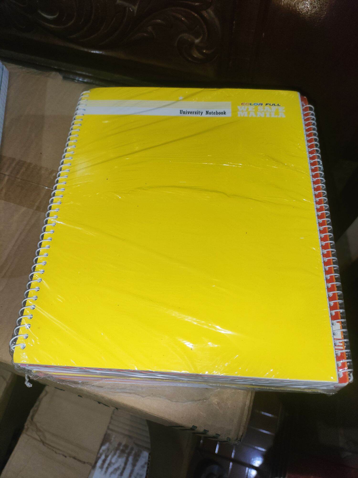 University Big Notebook 80 leaves (sold per pc) random color or design ...